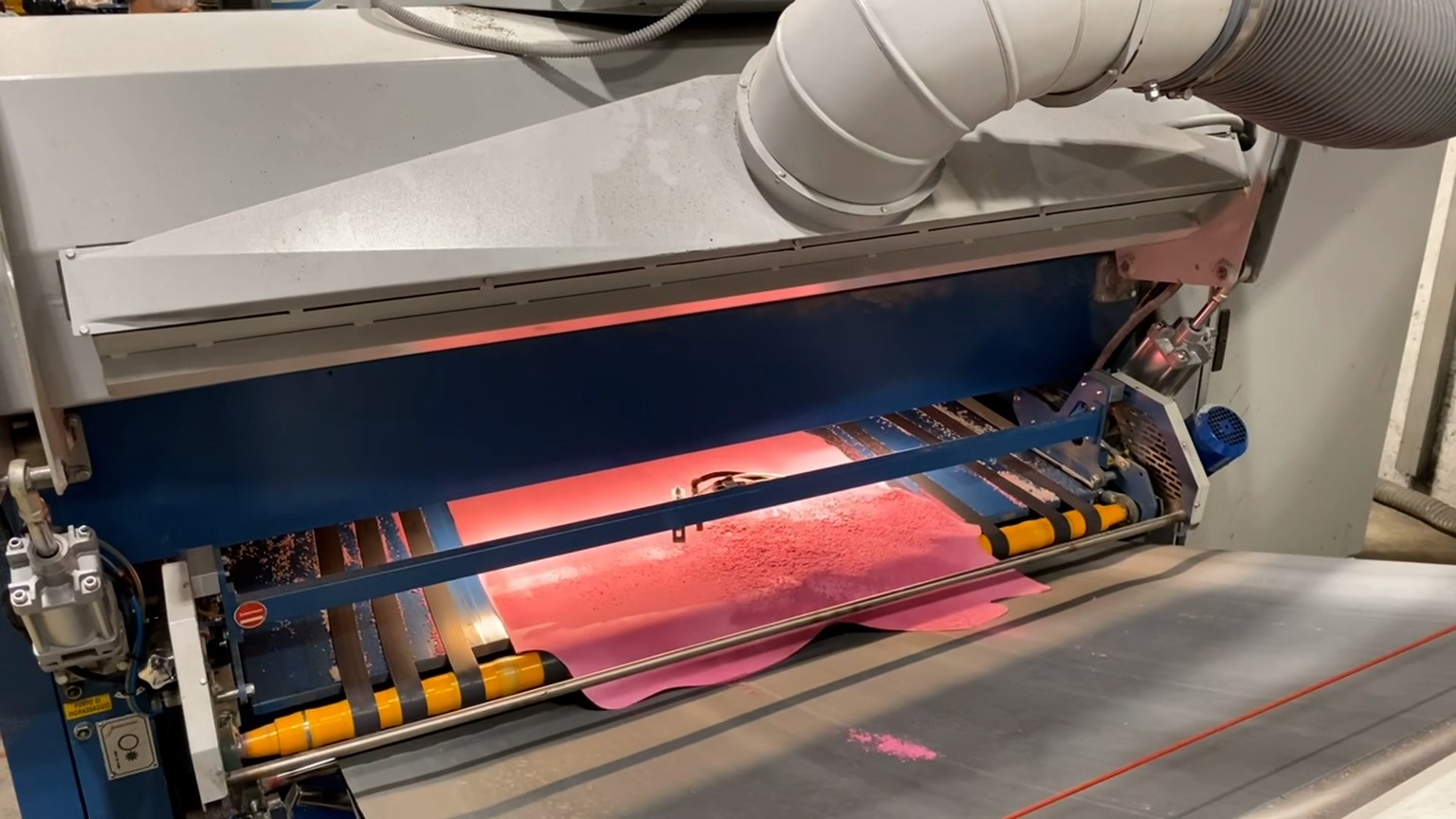 BERGI: continuous belt grinder | Simac Tanning Tech