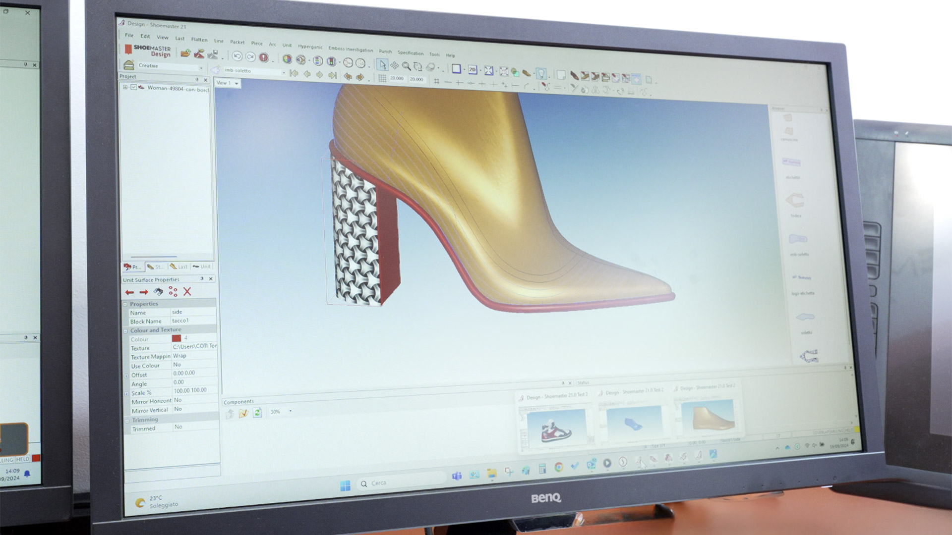 SHOEMASTER: improved tools for 3D modeling and rendering | Simac ...
